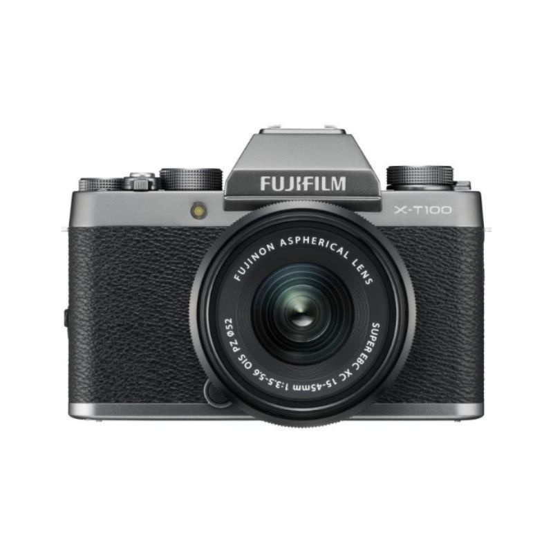 Jual Fujifilm XT100 X-T100 Kit 15-45mm OIS PZ New Kamera Mirrorless ...