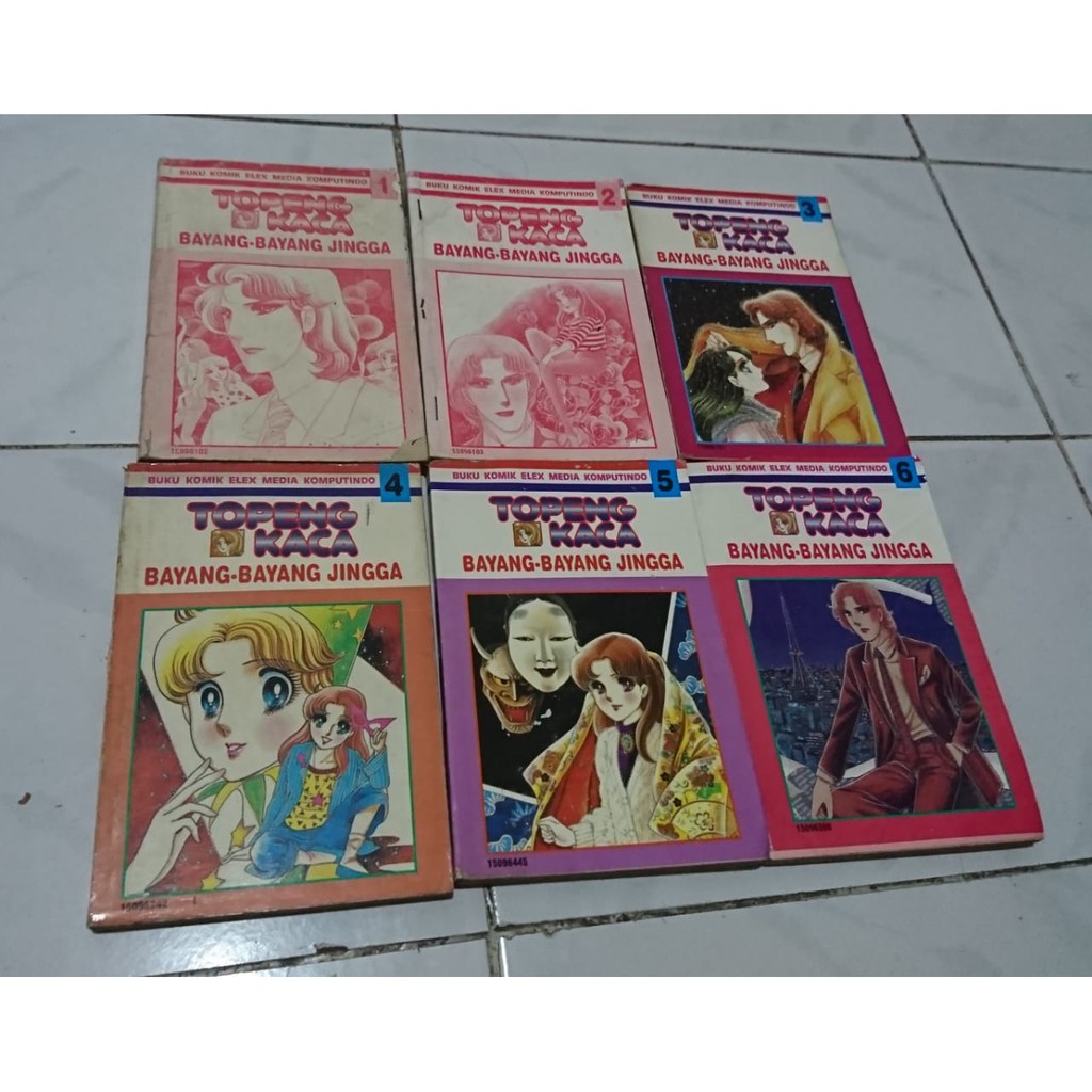Jual komik topeng kaca bayang bayang jingga 1-6 tamat set 2 | Shopee ...