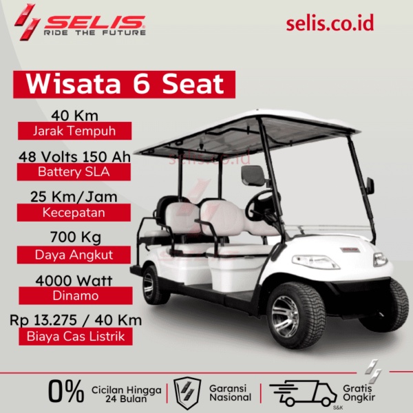 Jual BOOKING FEE - SELIS WISATA 6S - MOBIL GOLF LISTRIK | Shopee Indonesia