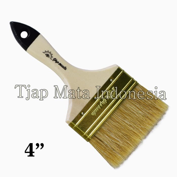 Jual Kuas Cat Merek TJAP MATA Original - Kuas Cat Tembok Kayu CAP MATA ...