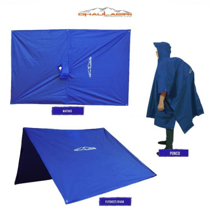 Jual [ COD] Jas ujan ponco 3 in 1 kelelawar dhualagiri not naturehike ...