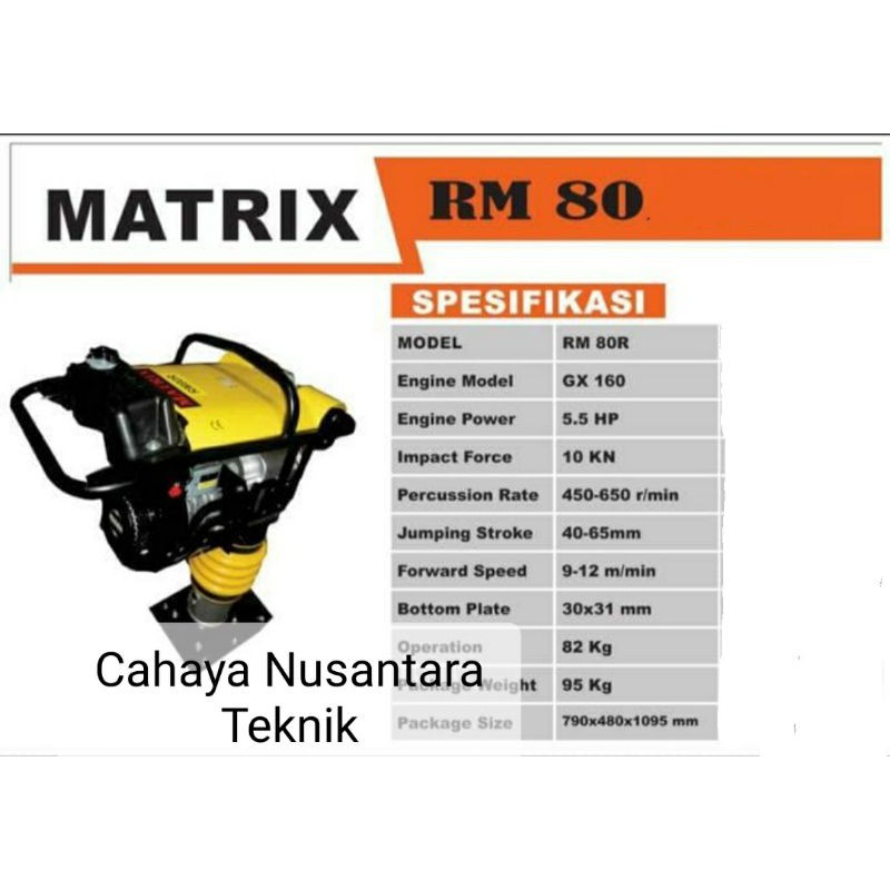 Jual Mesin Stamper Kuda Honda By Matrix RM 80 / RM80 | Shopee Indonesia