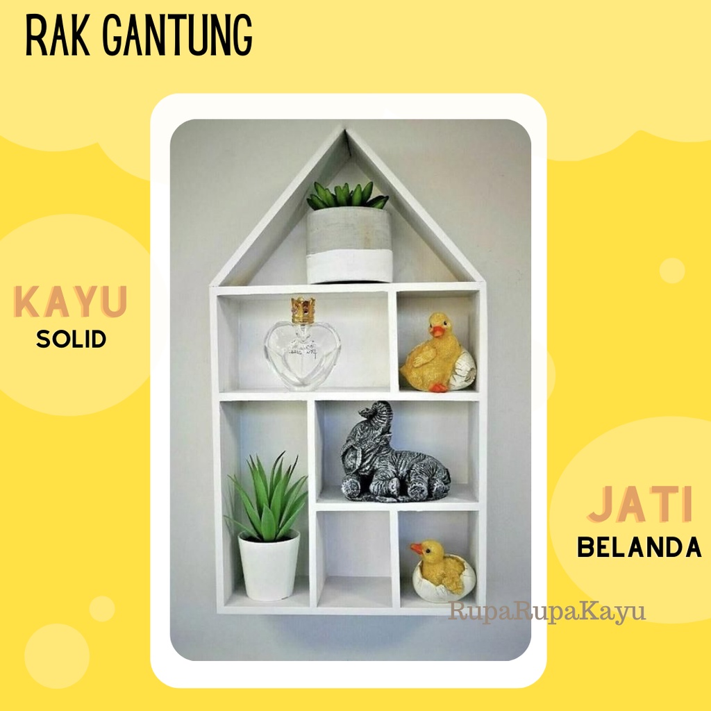 Jual Rak Gantung Display Minimalis Hanging Shelf | Shopee Indonesia