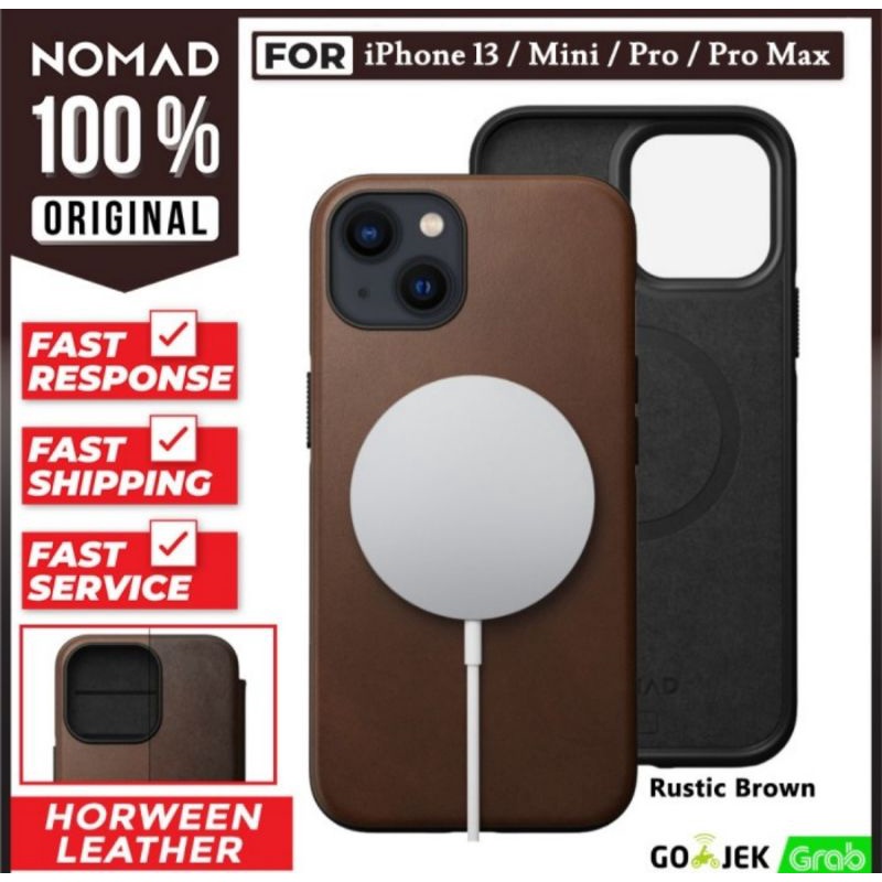 Jual Case Iphone 13 ProMax Nomad Rugged Leather Magsafe Hybrid Casing ...