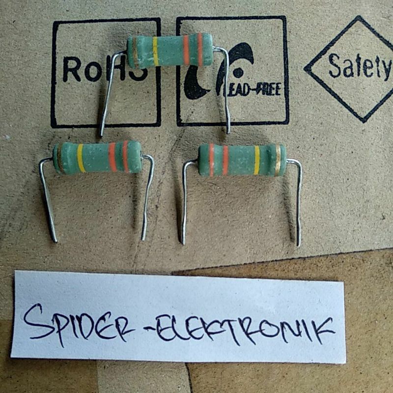 Jual Resistor 3watt JAPAN berbagai nilai varian. | Shopee Indonesia