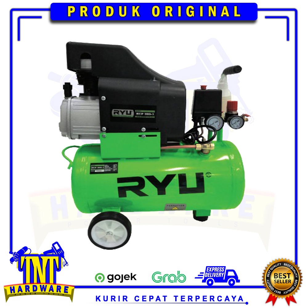 Jual RYU kompressor RCP 250-1 2,5HP 50Liter / portable compressor ryu | Shopee Indonesia