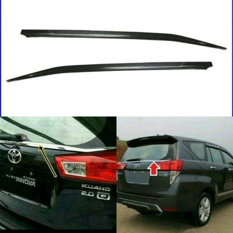 Jual List Kaca Belakang Blk All New Innova Reborn 2016 2017 2018 2019 2020 2021 2022 2023 Chrome ...