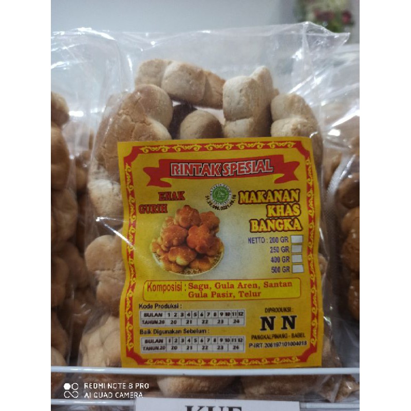 Jual kue rintak nn 200gr / rintak bangka / makanan bangka / kue bangka ...