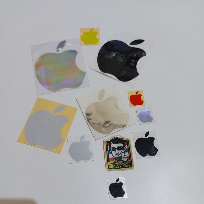 Jual Sticker Apple Iphone Hp Laptop Motor Mobil Cutting | Shopee Indonesia
