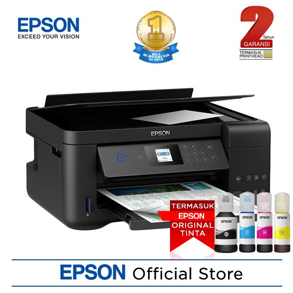 Jual Printer Epson L4160 L 4160 L-4160 A4-Scan-Copy-Wifi-Duplex ...