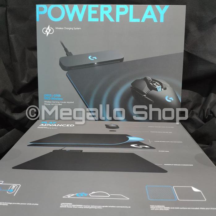 Jual LOGITECH G POWERPLAY MOUSEPAD WIRELESS CHARGING SYSTEM GARANSI ...