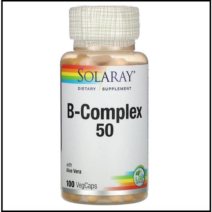 Jual Solaray B-Complex 50 (100 Caps) | Shopee Indonesia