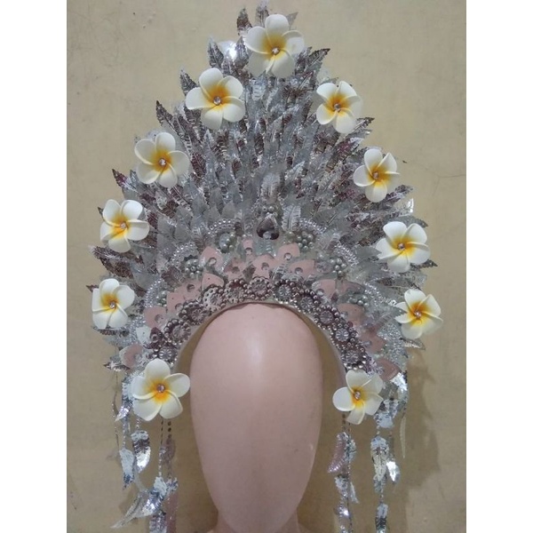 Jual MAHKOTA TARI BUNGA BALI/mahkota Bali/mahkota tari adat/mahkota ...