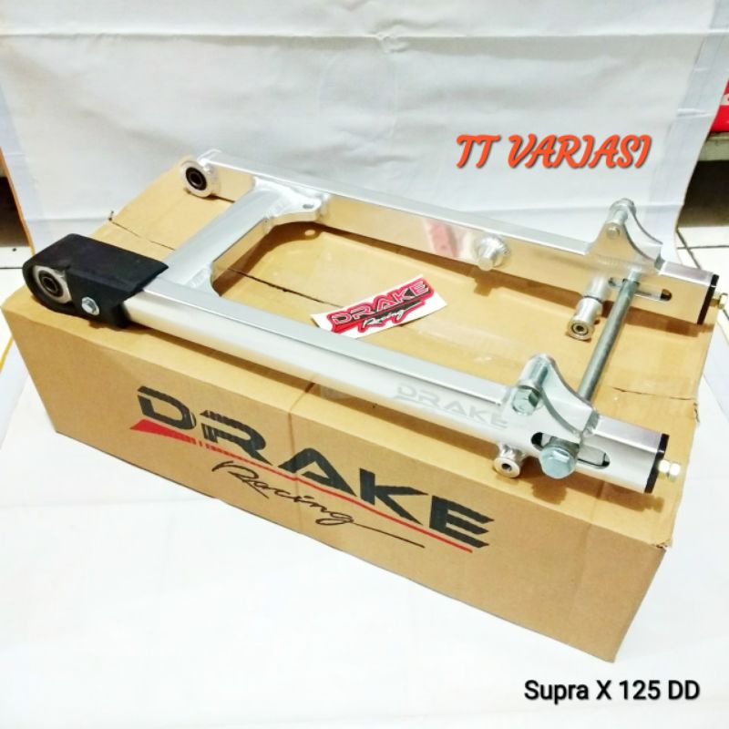 Jual Swing Arm DRAKE Racing Supra X 125 DOUBLE DISC Model TST | Shopee ...