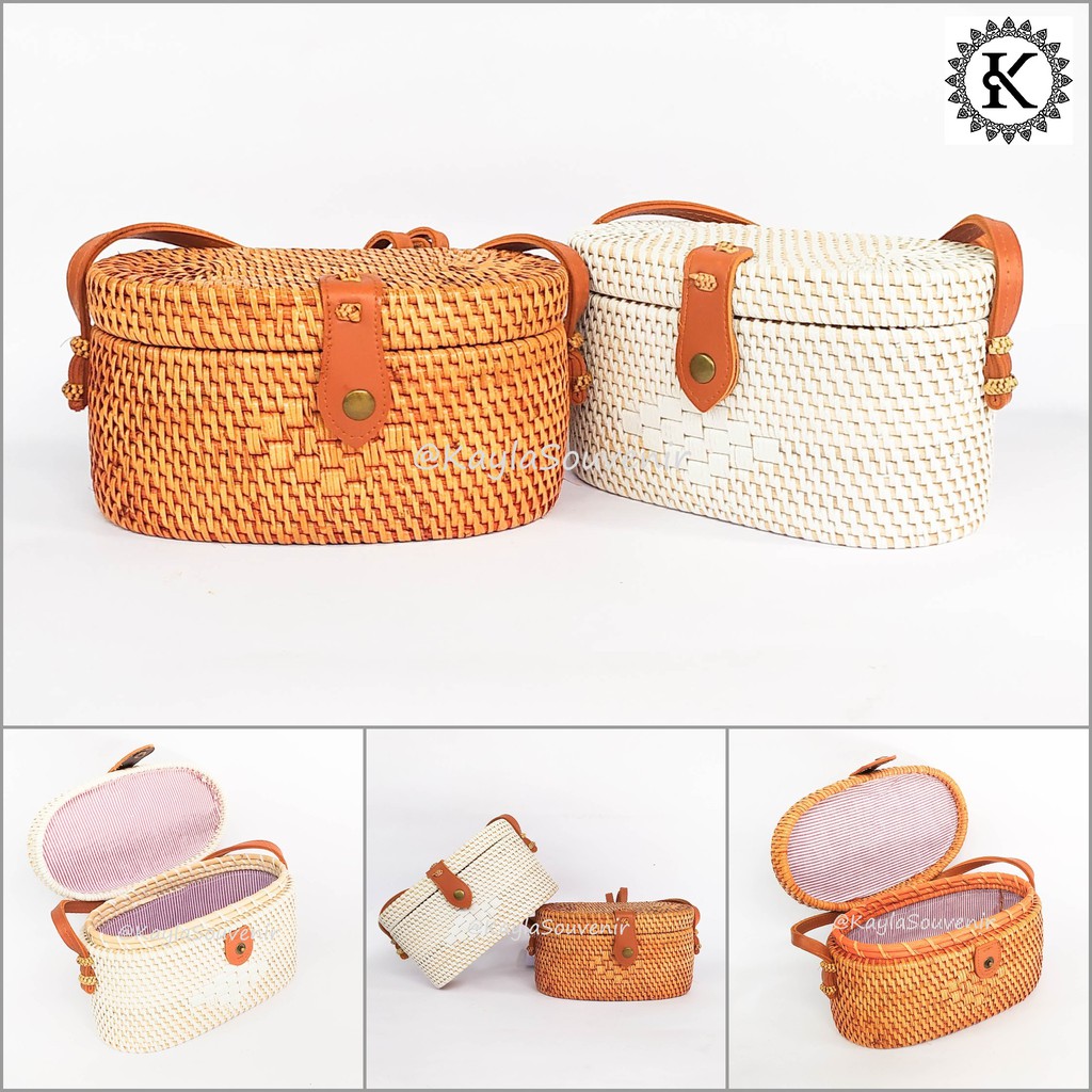 Jual Tas Rotan Peti 20cm - Kain Etnik | Shopee Indonesia