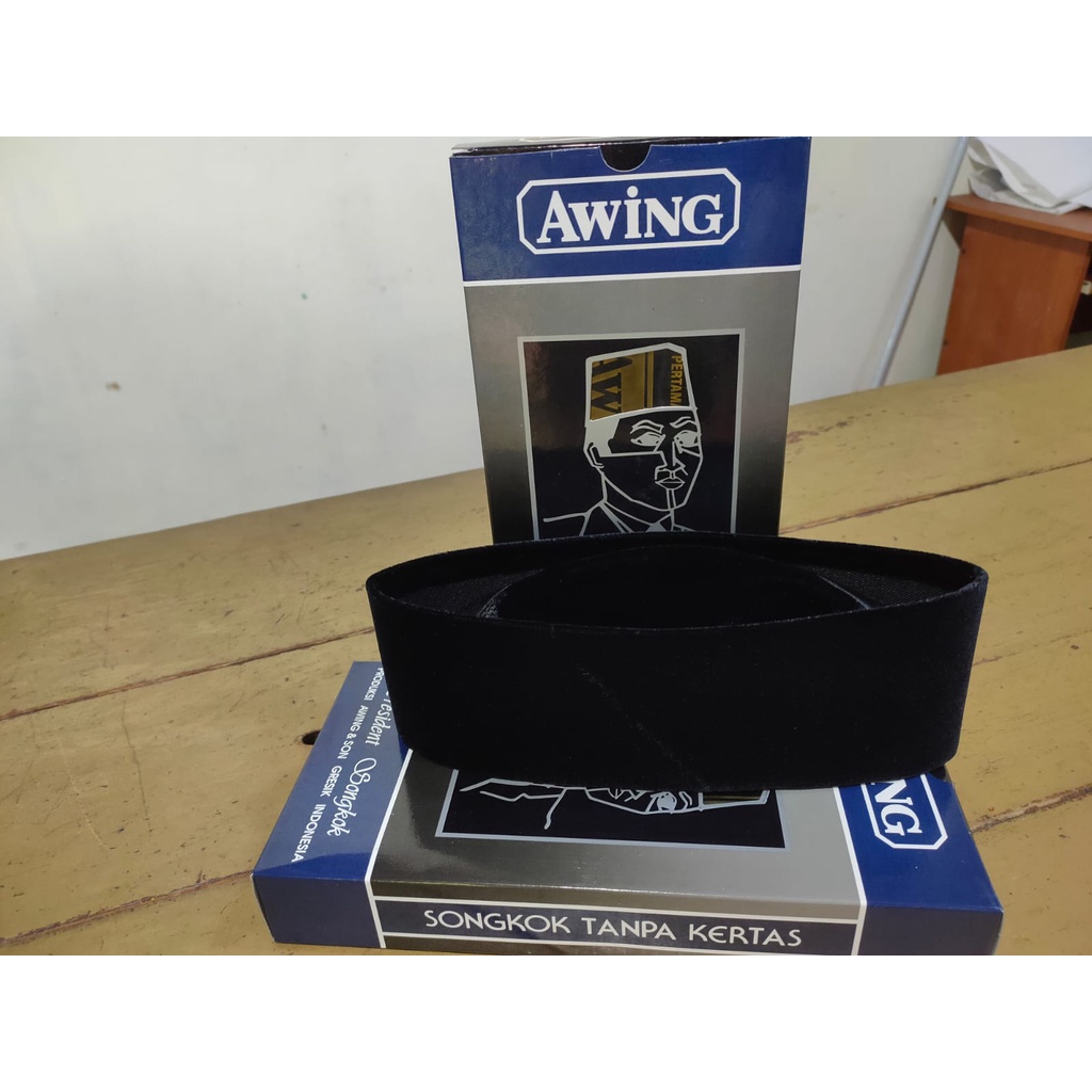 Jual Peci Songkok Awing AC Kopiah Awing Original Songkok premium ...