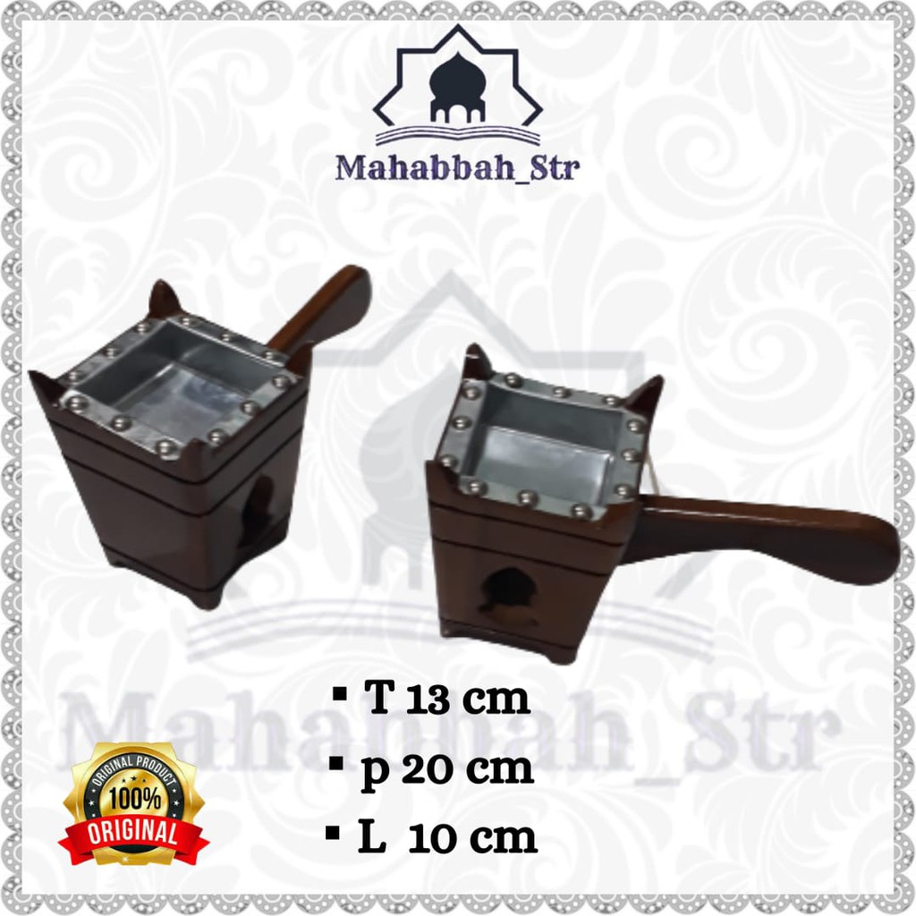 Jual Tempat Buhur Kayu | Mabkhara |Tempat Untuk Bakar Bukhur | Prapen ...