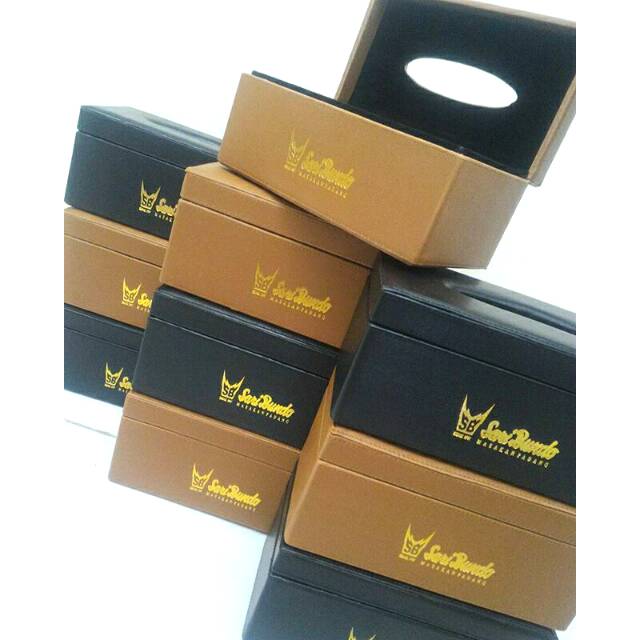 Jual Merchandise box tissue free emboss logo perusahaan (box tissue ...