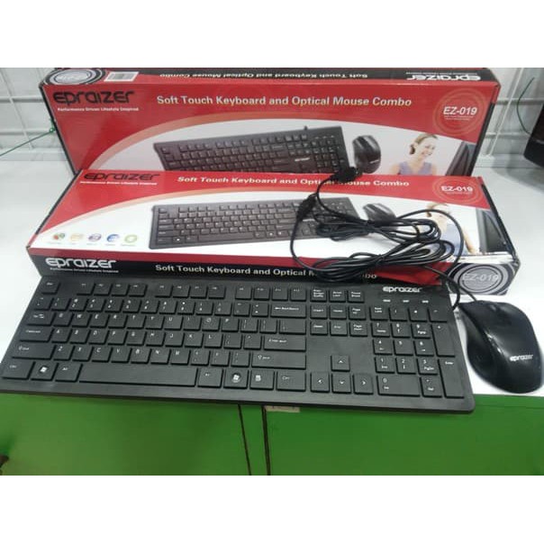 Jual Epraizer Keyboard Mouse EZ 019 USB | Shopee Indonesia