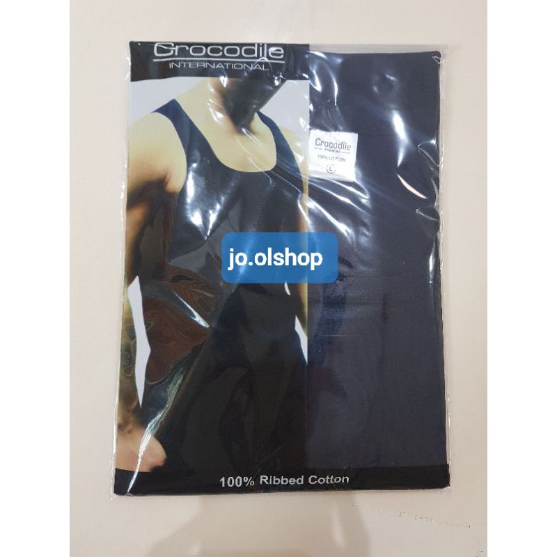 Jual SINGLET PRIA CROCODILE 812 HITAM / PAKAIAN PRIA FASHION PRIA KEREN ...