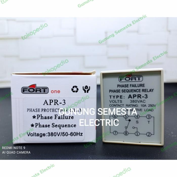Jual Relay New Protection Motor 3 Phase Relay Apr-3 / Apr3 3 Phase ...