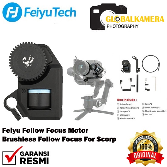 Jual Feiyu Brushless Follow Focus Motor for SCORP Series Gimbal Stabilizer | Shopee Indonesia