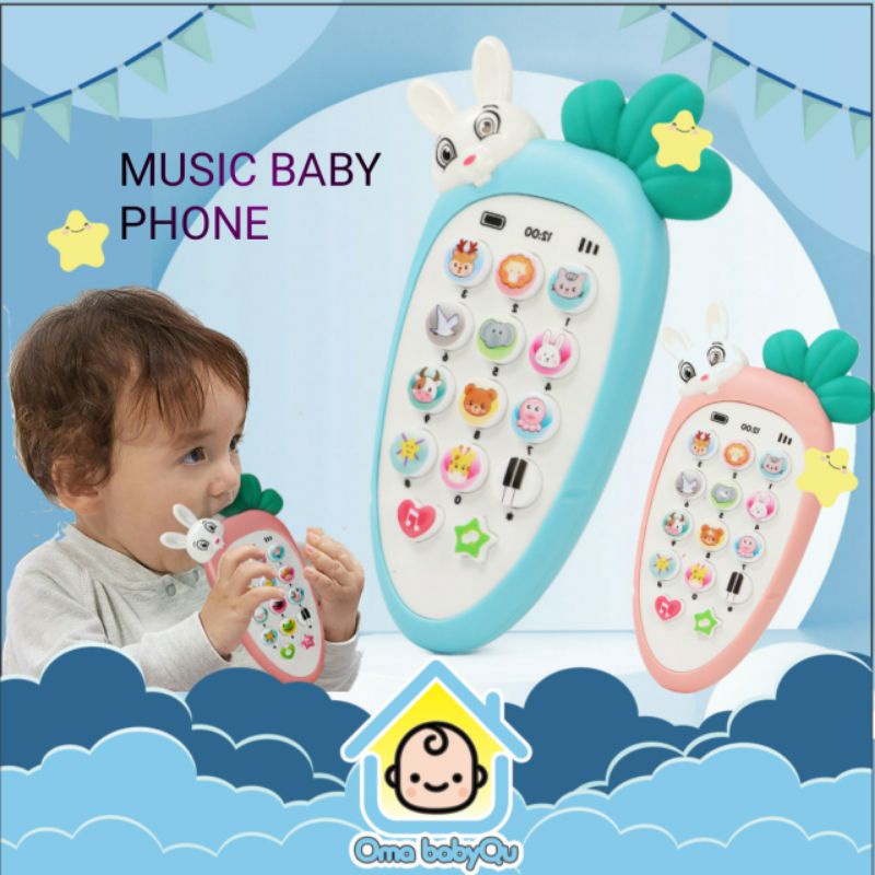 Jual BABY MUSIC PHONE, HP HANDPHONE TELEPHONE HP BAYI GIGITAN, MUSIK ...
