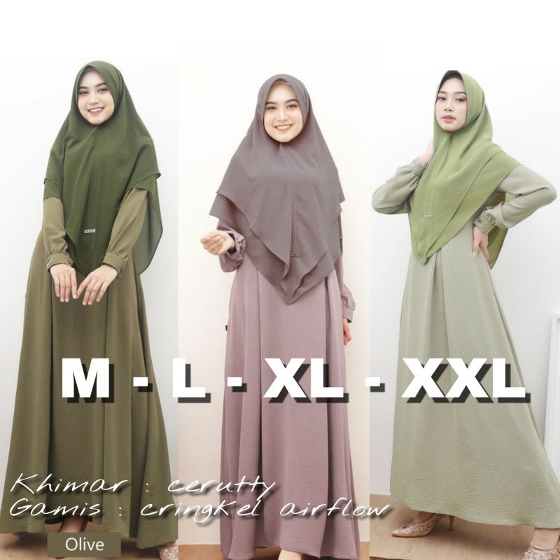 Jual GAMIS-SYARI-JUMBO-JILBAB 2 LAYER-UKURAN-M-L-XL-XXL -MURAH-BUSUI-POLOS-MAXI-DRESS-GAMIS ...