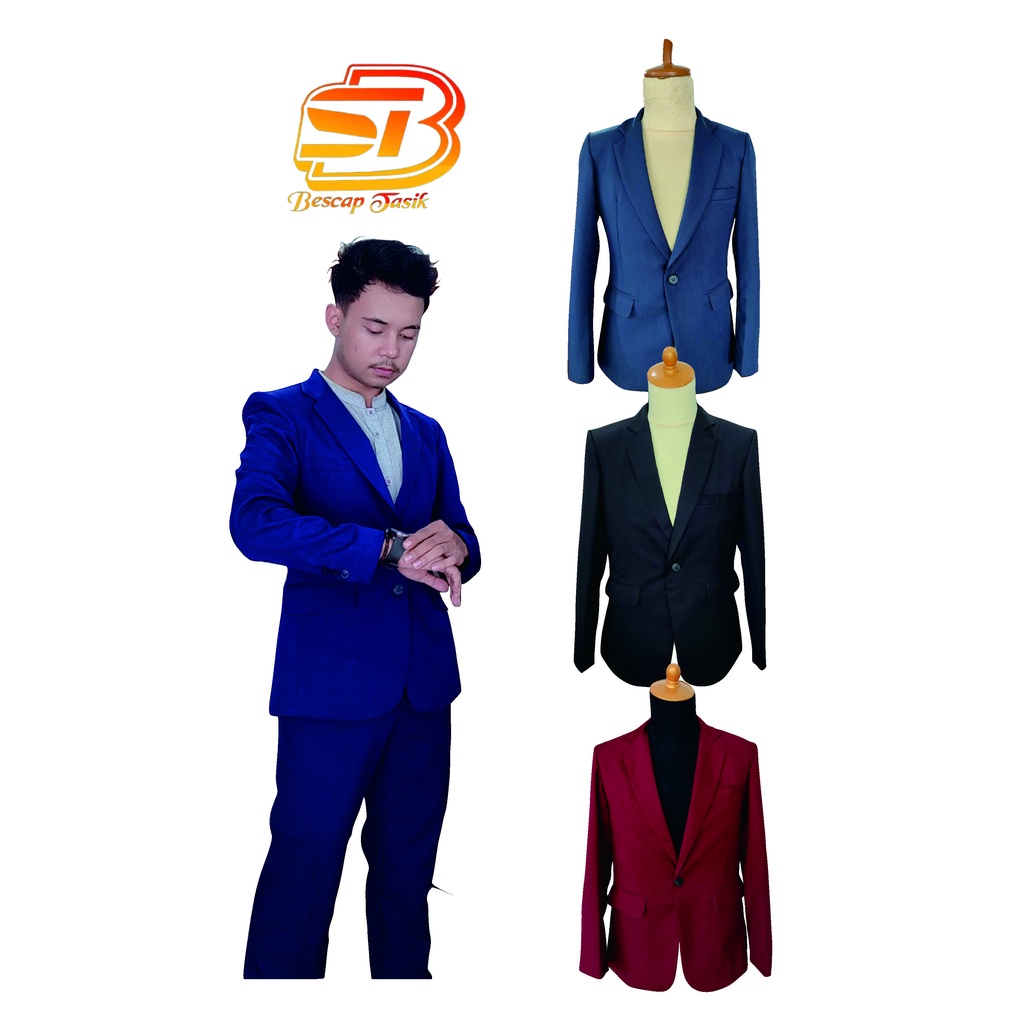 Jual Jas Blazer Premium Jas Pria Blazer Pria Jas Casual Jas Resmi ...