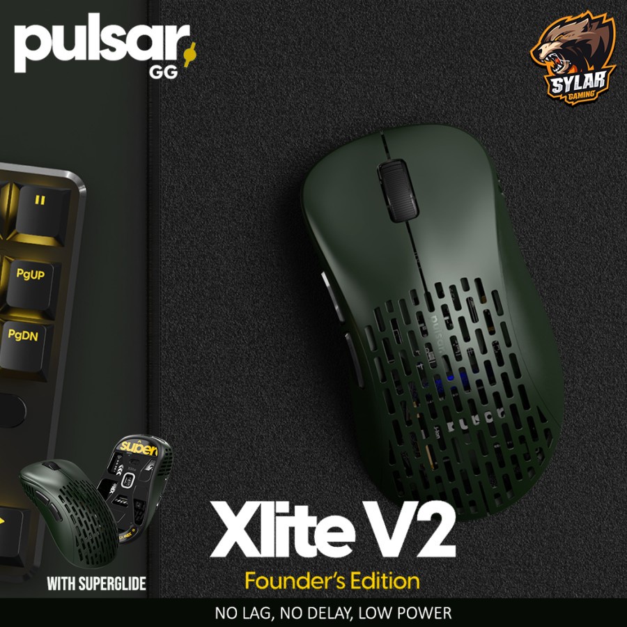 Jual Pulsar XLITE V2 Founders Edition Wireless Lightweight Gaming Mouse ...