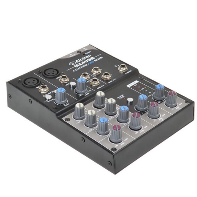 Jual Alctron MX4USB - USB 4 Channel Mixer and Audio Interface | Shopee ...