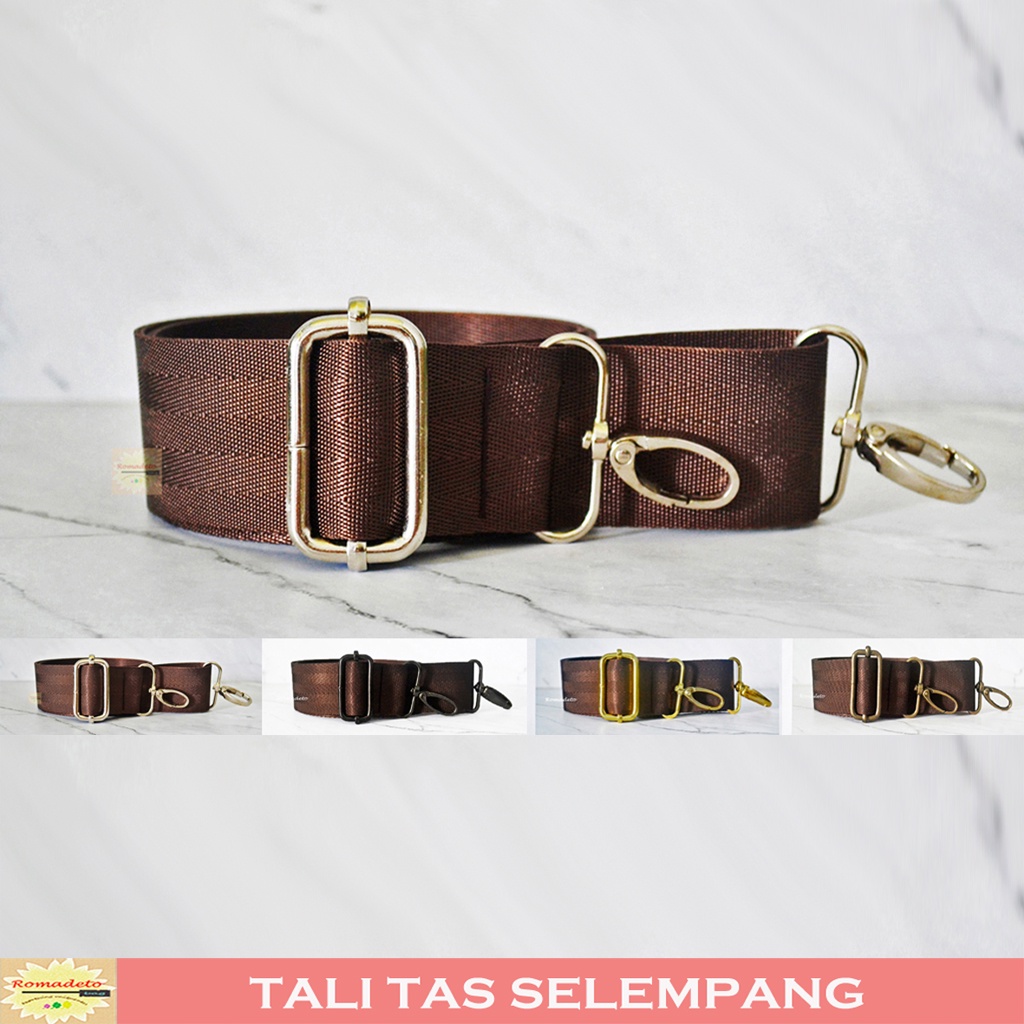 Jual Tali Tas Strap Bag Long Strap Nylon Nilon Halus SALUR 3,8 cm ...