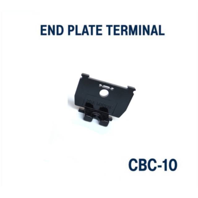 Jual END PLATE TERMINAL BLOCK CBC-10 | Shopee Indonesia