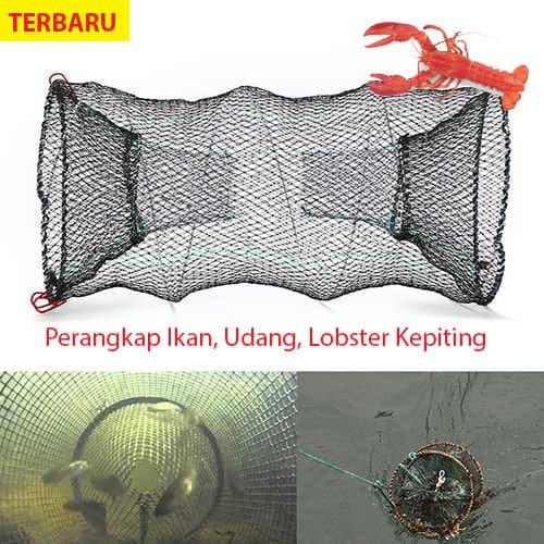 Jual Jaring ikan Perangkap ikan perangkap Lobster bubu ikan | Shopee ...