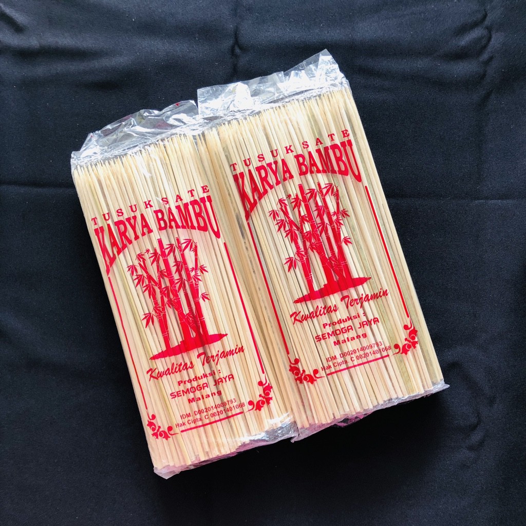 Jual Tusuk Sate Karya Bambu | Shopee Indonesia