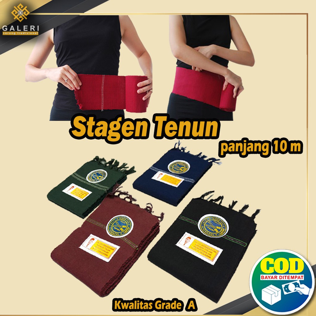 Jual Stagen Ibu Melahirkan Asli Tenun 10 Meter Cap Panah Pengkol ...