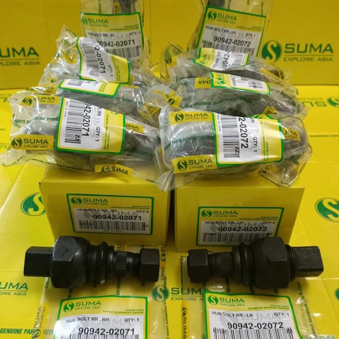 Jual [COD] BAUT RODA HUB BOLT BELAKANG KANAN DAN KIRI DYNA HT125 [COD ...