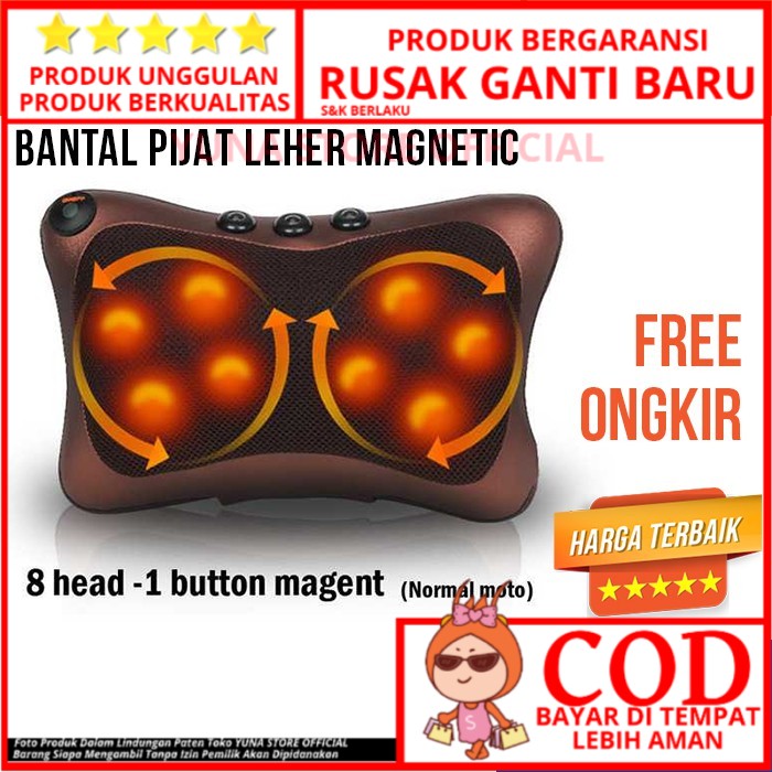 Jual BANTAL TERAPI LEHER MAGNETIC PIJAT LEHER THERAPY PANAS MELANCARKAN ...