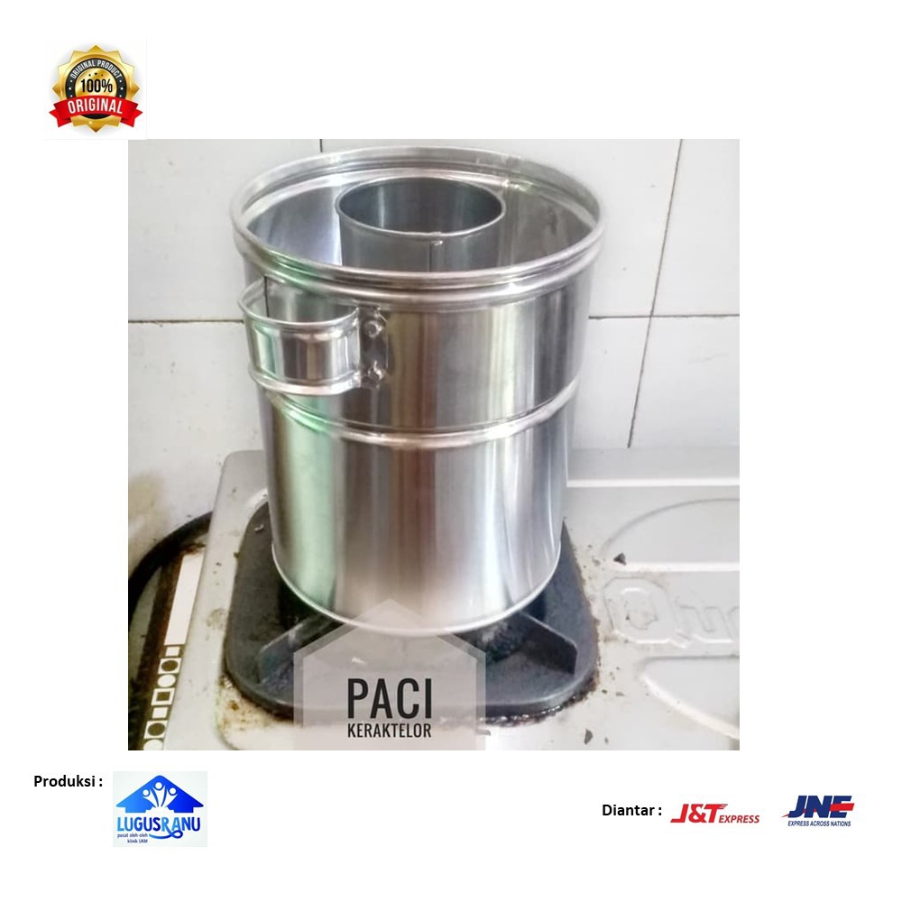 Jual Panci soto dandang bakso uk 22/1 kg 2 liter panci stenlis kecil ...