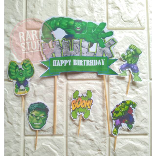 Jual Topper kue hulk | Shopee Indonesia