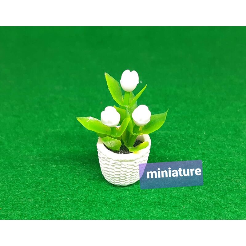 Jual miniatur pot bunga rumah boneka | Shopee Indonesia
