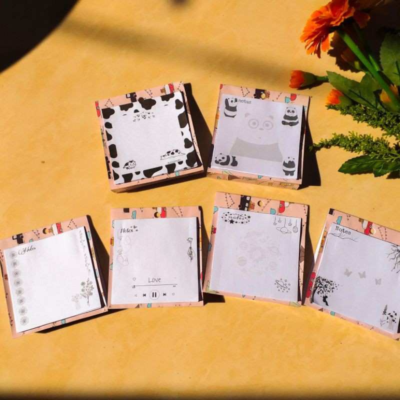 Jual Sticky Notes Aesthetic/Memo Stick Note Aesthetic Lucu | Shopee ...