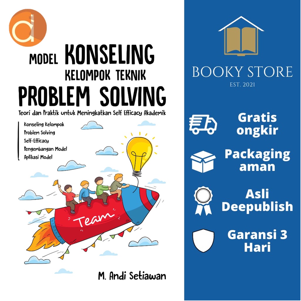 Jual Model Konseling Kelompok Teknik Problem Solving, Teori dan Praktik ...