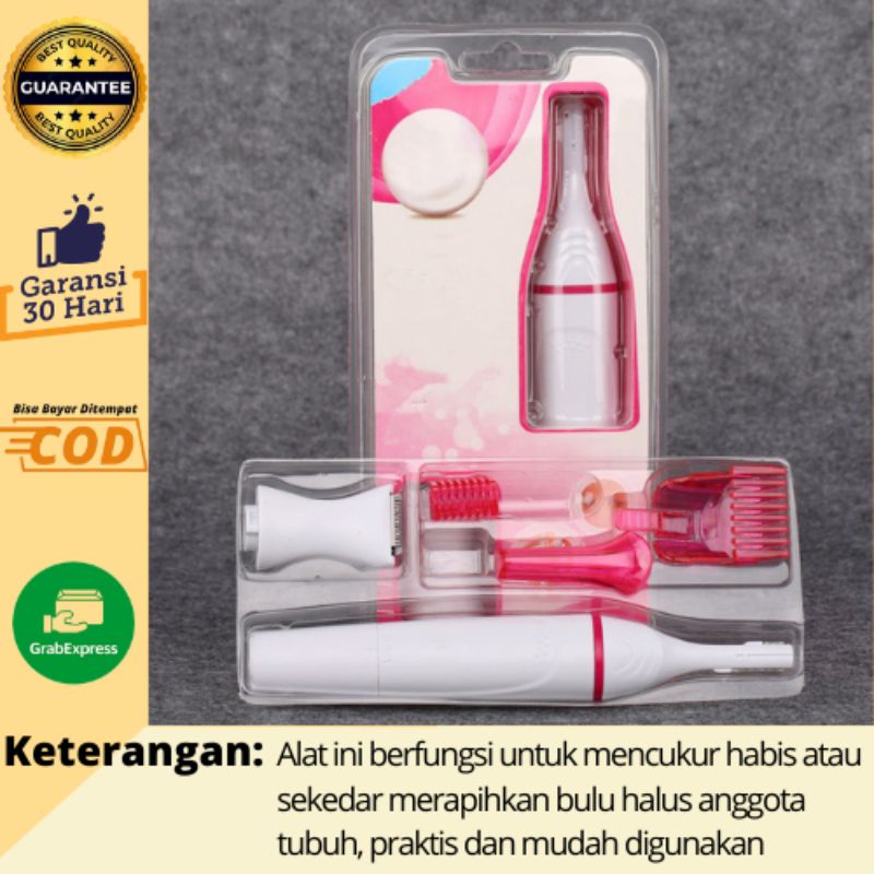 Jual PENCUKUR BULU TUBUH ELEKTRIK BIUTTE.CO SWEET 5 IN 1 PERSONAL CARE ...