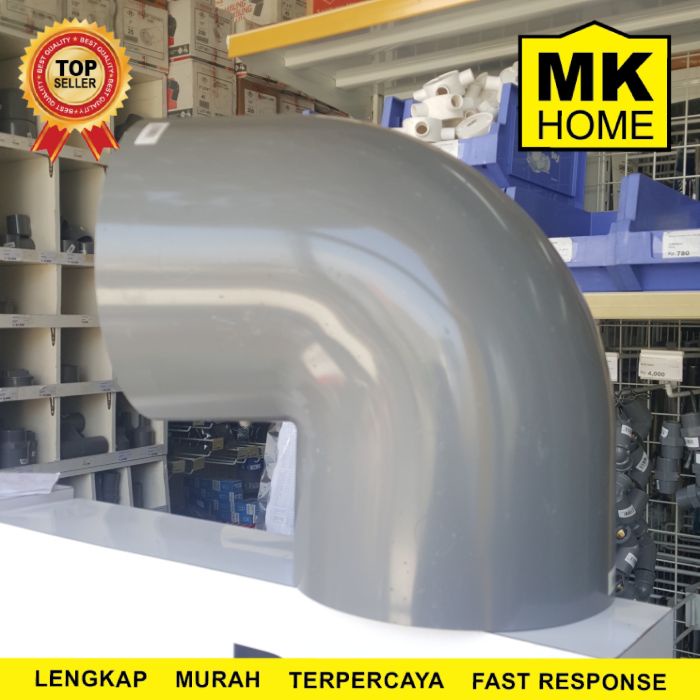 Jual SAMBUNGAN KENI 8 INCH RUCIKA D / ELBOW KNEE 8 INCH PVC BELOKAN ...