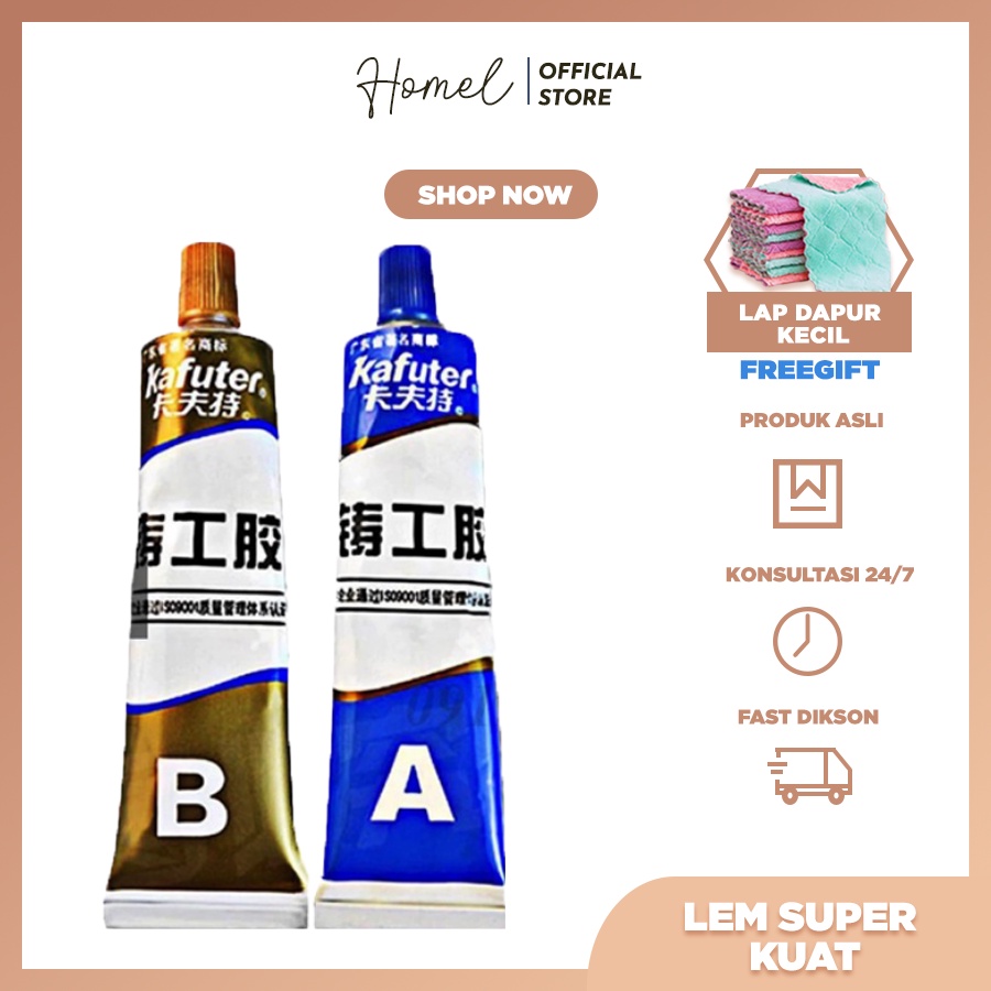 Jual Lem khususuntuk besi/ Lem AB Epoxy Kuat Penambal Besi Lem ...