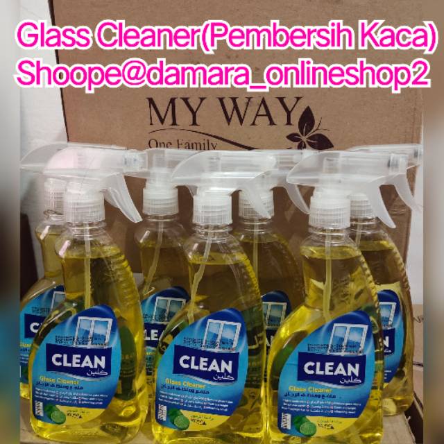 Jual My Way Clean Polished Glass Cleaner with Lemon / Pembersih noda ...