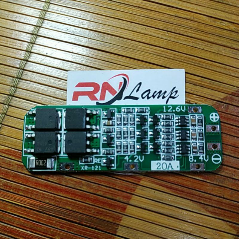 Jual Modul Papan Pcb Bms 3s 20a Li-Ion Lithium 18650 Charger 12.6v Cell ...