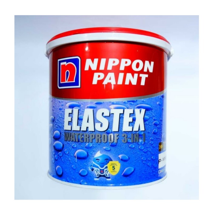 Jual nippon paint elastex 3 in 1 waterproof. 1kg | Shopee Indonesia