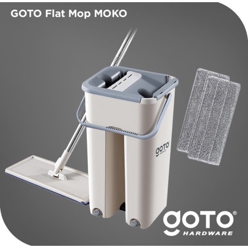 Jual ALAT PEL GOTO MOKO MOP FLAT ALAT PEL SET PEMBERSIH LANTAI WITH ...